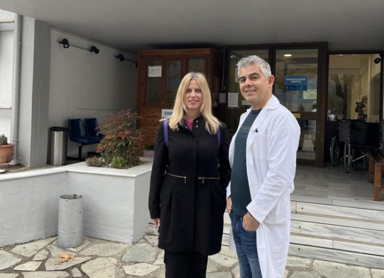 Εθιμοτυπική επίσκεψη της Συντονίστριας Διευθύντριας του Κ.Υ. Μουζακίου ...