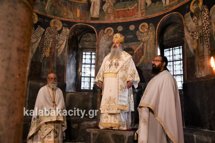 Στον Βυζαντινό Ι.Ν. Κοιμήσεως της Θεοτόκου λειτούργησε ο Μητροπολίτης κ ...