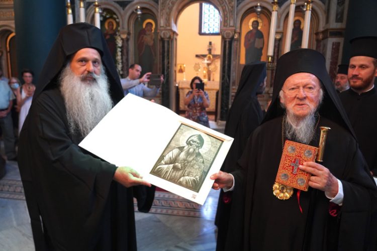 Εγκάρδια συνάντηση του Οικουμενικού Πατριάρχου κ.κ. Βαθρολομαίου με τον ...